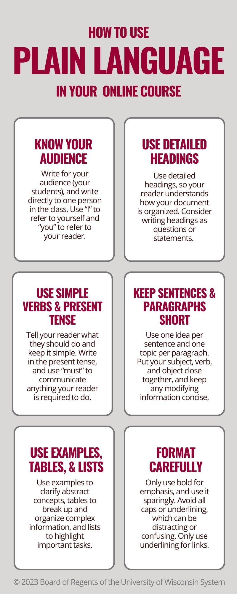 How To Use Plain Language In Your Online Course University Of